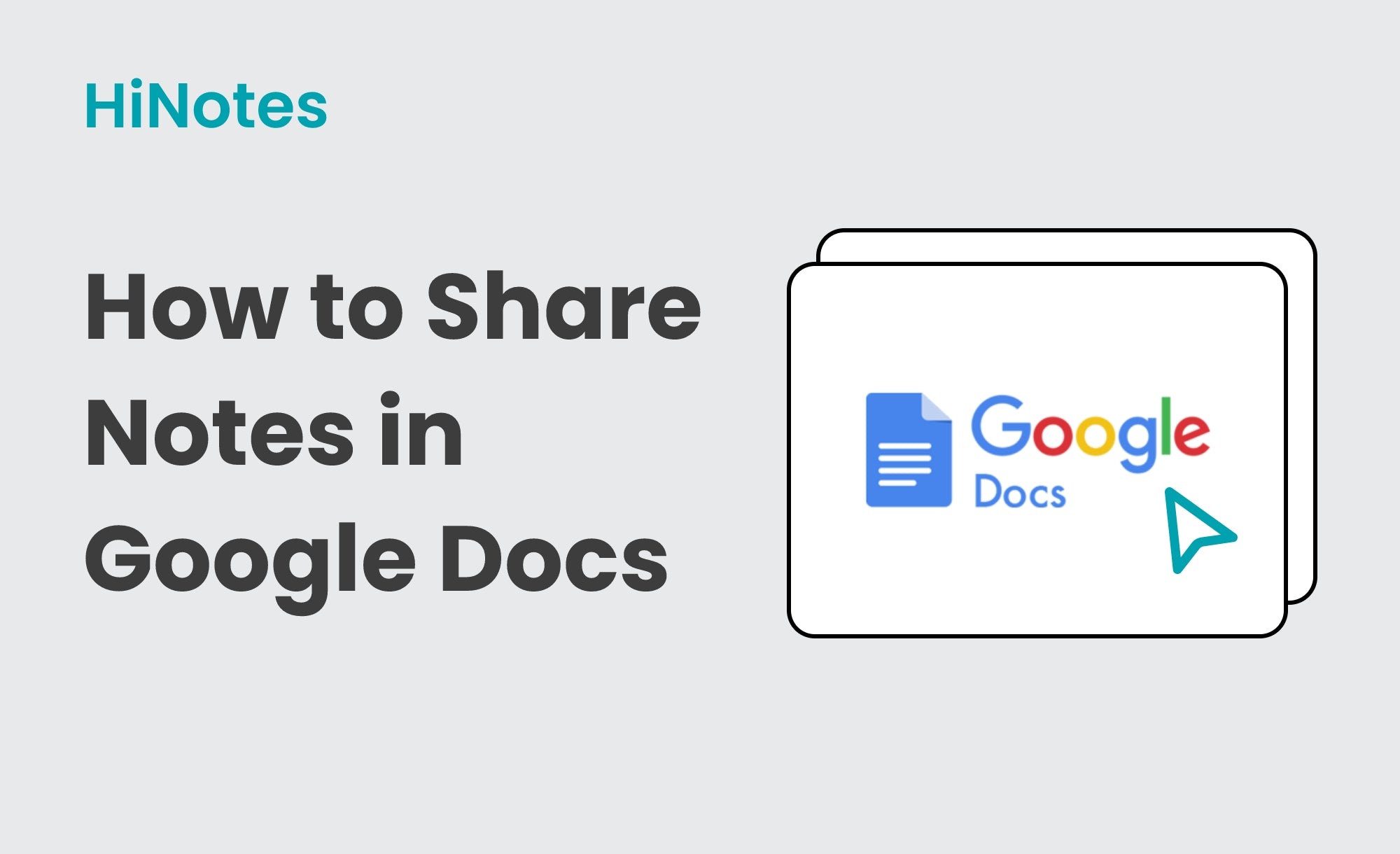Sharing Meeting Summaries of HiNotes in Google Docs