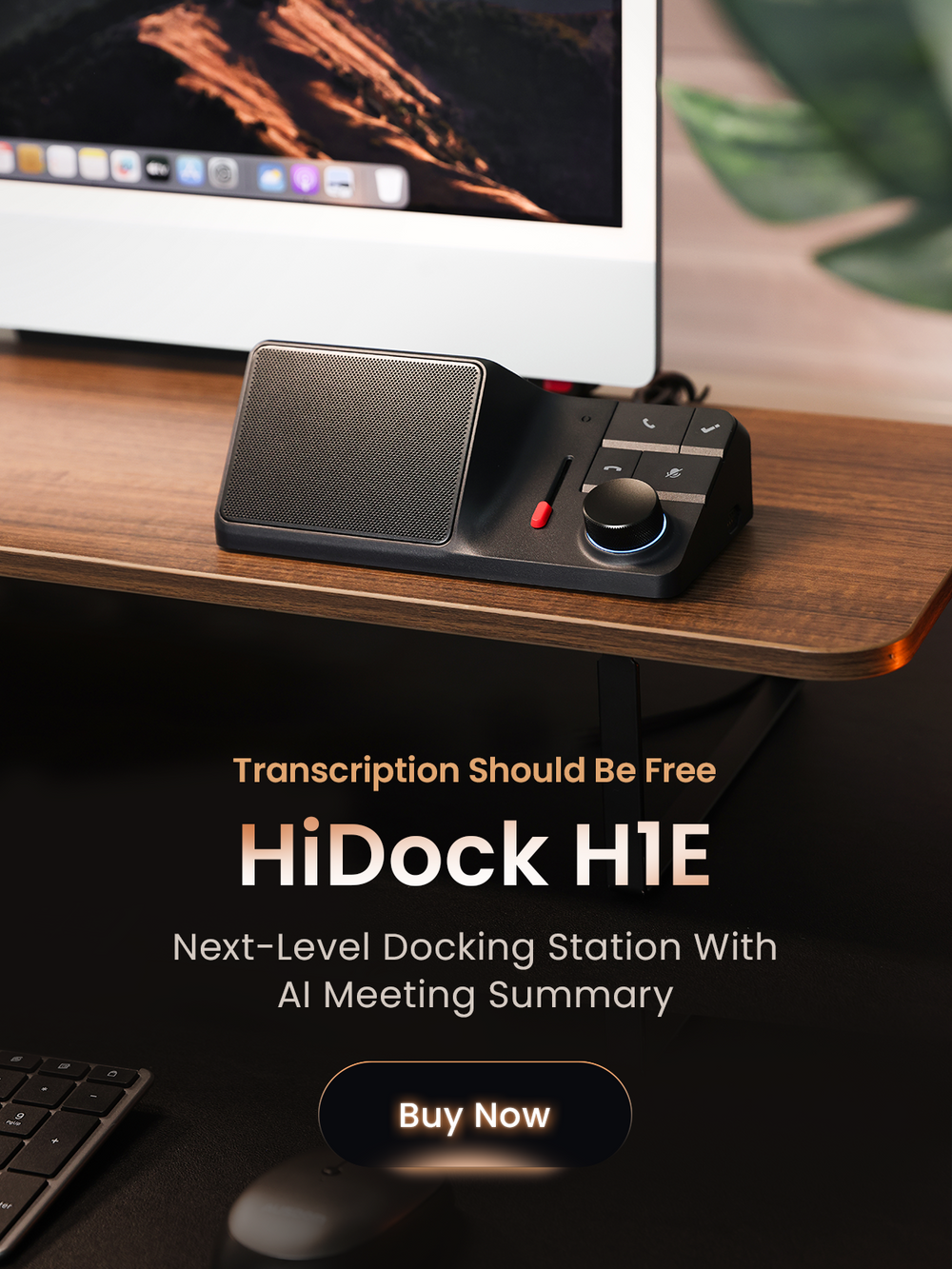 HiDock - ChatGPT Powered Audio Dock with AI Summary