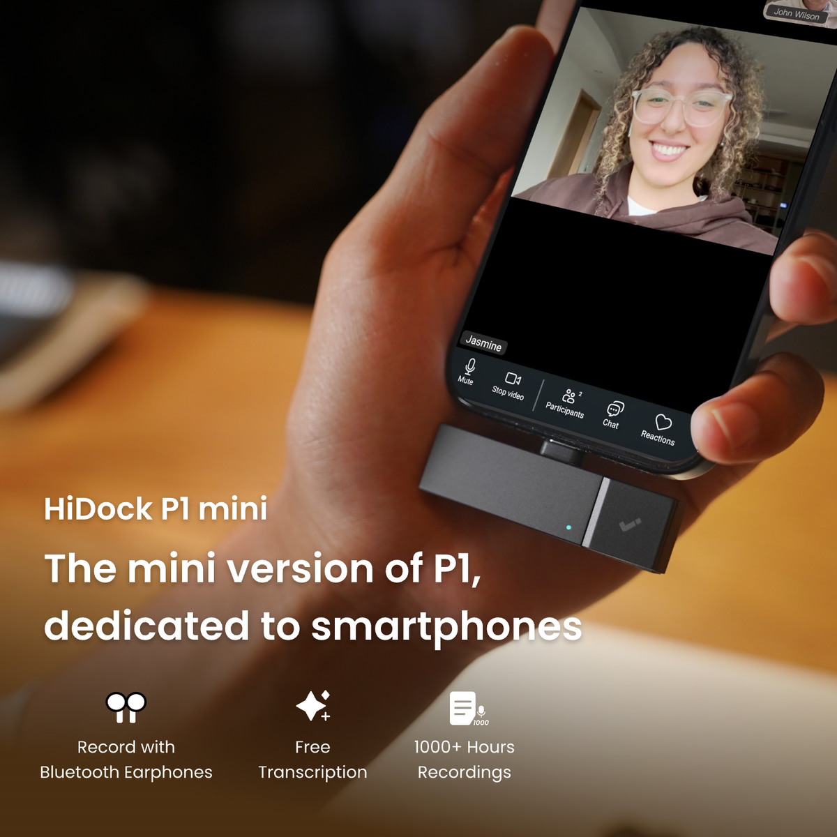 HiDock P1 AI Voice Recorder
