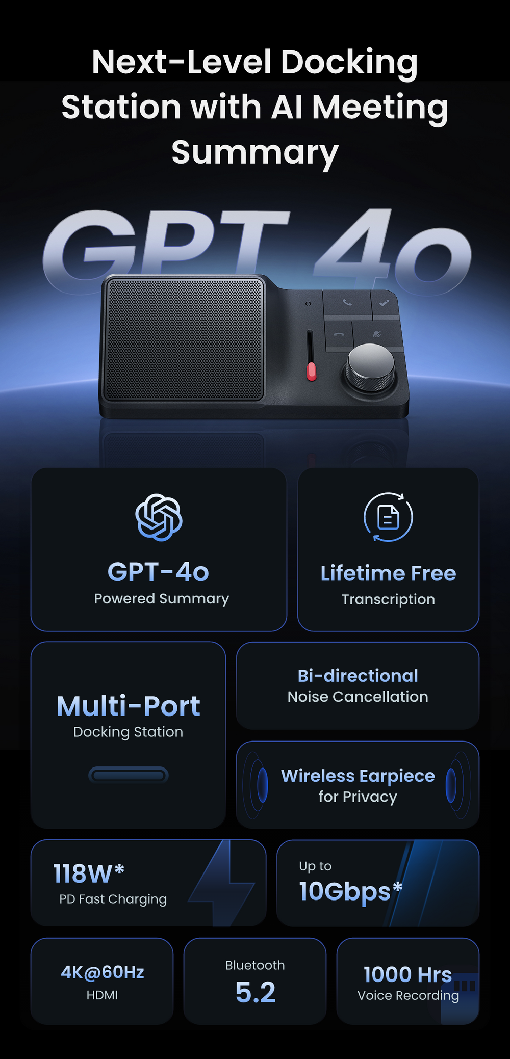 HiDock H1 Combo